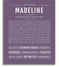Madeline Personalized Name Meaning Art Prints – Name Stories