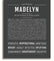 Madelyn | Name Art Print – Name Stories