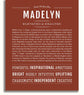 Madelyn | Name Art Print – Name Stories