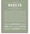 Madelyn | Name Art Print – Name Stories