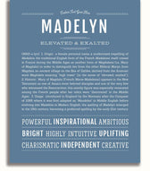 Madelyn | Name Art Print – Name Stories