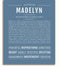 Madelyn | Name Art Print – Name Stories