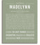 Madelynn | Name Art Print – Name Stories