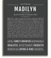 Madilyn | Name Art Print – Name Stories