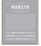 Madilyn | Name Art Print – Name Stories
