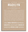 Madilyn | Name Art Print – Name Stories
