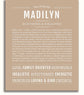 Madilyn | Name Art Print – Name Stories