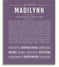 Madilynn | Name Art Print – Name Stories