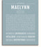 Maelynn | Name Art Print – Name Stories