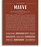 Maeve | Name Art Print – Name Stories
