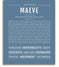 Maeve | Name Art Print – Name Stories