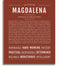 Magdalena | Name Art Print – Name Stories