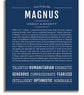 Magnus | Name Art Print – Name Stories