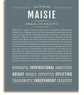 Maisie | Name Art Print – Name Stories