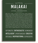 Malakai | Name Art Print – Name Stories