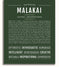 Malakai Personalized Name Meaning Art Prints – Name Stories