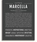 Marcella | Name Art Print – Name Stories