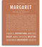 Margaret Personalized Name Meaning Art Prints – Name Stories
