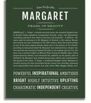 Margaret | Name Art Print – Name Stories