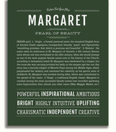 Margaret | Name Art Print – Name Stories
