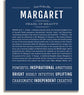 Margaret Personalized Name Meaning Art Prints – Name Stories