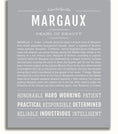 Margaux | Name Art Print – Name Stories