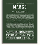 Margo | Name Art Print – Name Stories
