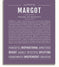 Margot | Name Art Print – Name Stories