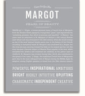 Margot | Name Art Print – Name Stories