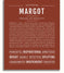Margot | Name Art Print – Name Stories