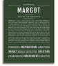 Margot | Name Art Print – Name Stories