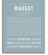 Margot | Name Art Print – Name Stories