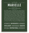 Marielle | Name Art Print – Name Stories