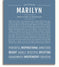 Marilyn | Name Art Print – Name Stories