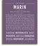 Marin | Name Art Print – Name Stories