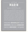 Marin | Name Art Print – Name Stories