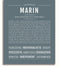 Marin | Name Art Print – Name Stories