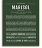 Marisol | Name Art Print – Name Stories