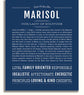 Marisol | Name Art Print – Name Stories
