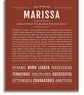 Marissa | Name Art Print – Name Stories