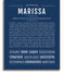 Marissa | Name Art Print – Name Stories