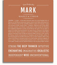 Mark | Name Art Print – Name Stories