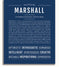 Marshall | Name Art Print – Name Stories