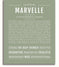 Marvelle | Name Art Print – Name Stories