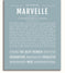 Marvelle | Name Art Print – Name Stories
