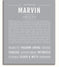 Marvin Personalized Name Meaning Art Prints – Name Stories