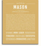 Mason | Name Art Print – Name Stories