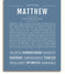 Matthew | Name Art Print – Name Stories