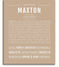 Maxton Personalized Name Meaning Art Prints – Name Stories