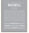 Maxwell Personalized Name Meaning Art Prints – Name Stories